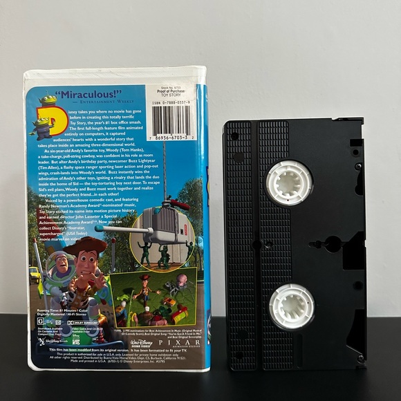 Disney | Media | Toy Story Vhs Bundle Toy Story Toy Story 2 And Buzz ...